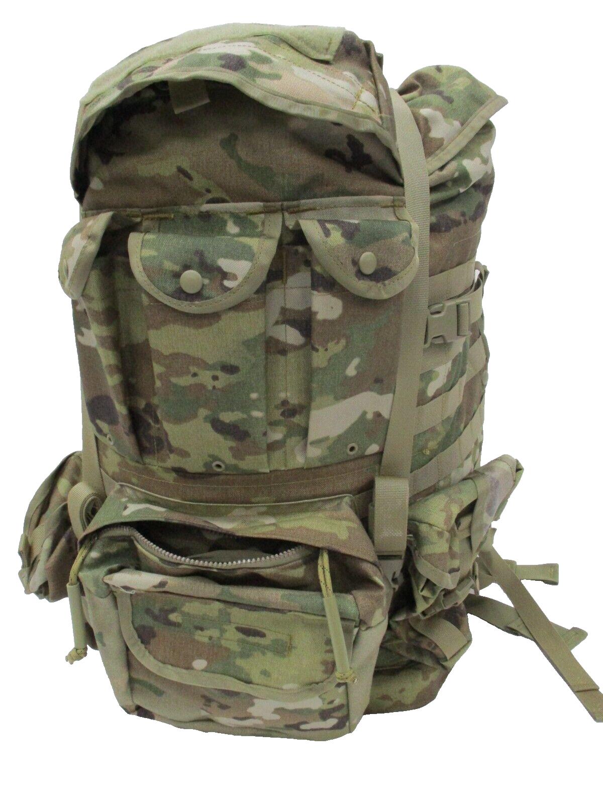 USGI ARMY OCP LARGE MOLLE II RUCKSACK 4000 MULTICAM FIELD PACK w FRAME ...