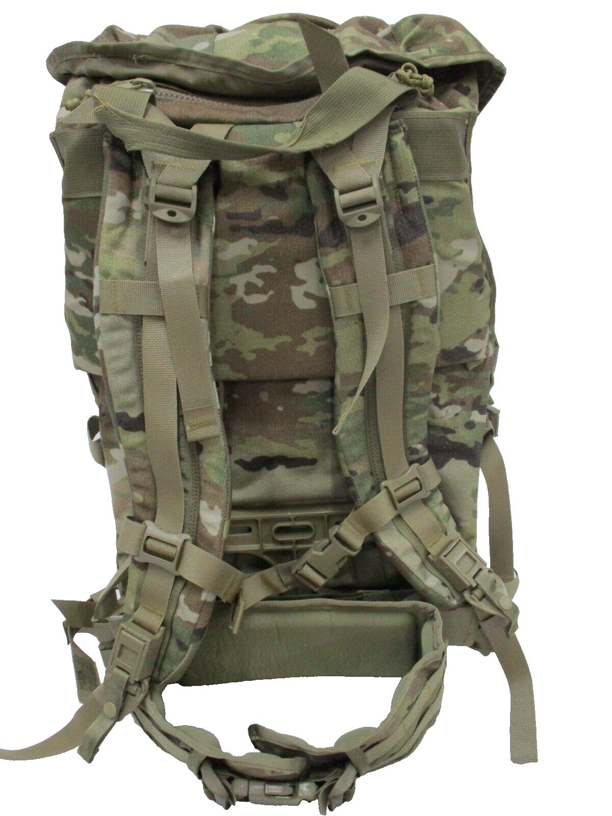 USGI ARMY OCP LARGE MOLLE II RUCKSACK 4000 MULTICAM FIELD PACK w FRAME ...