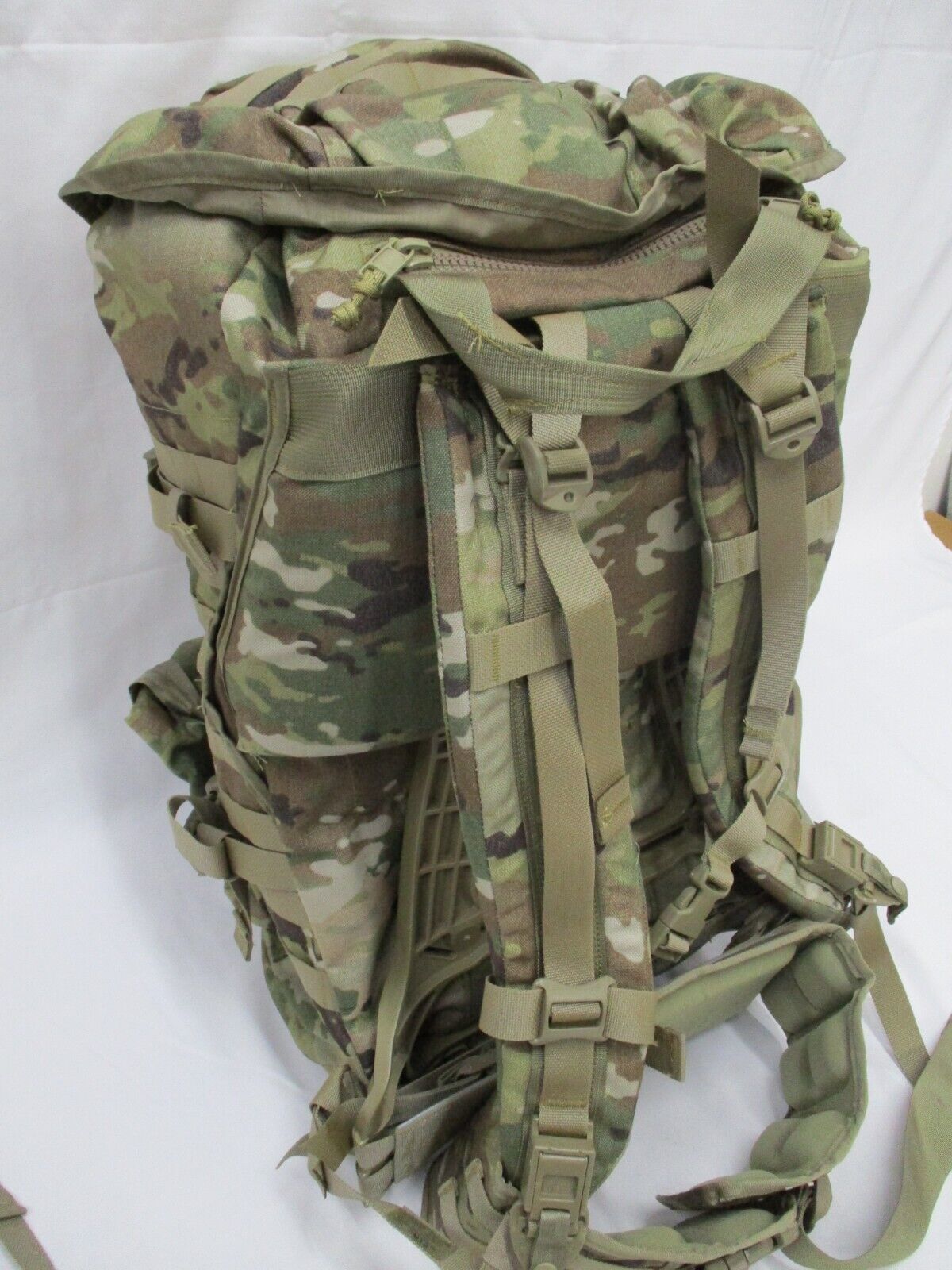 USGI ARMY OCP LARGE MOLLE II RUCKSACK 4000 MULTICAM FIELD PACK w FRAME ...