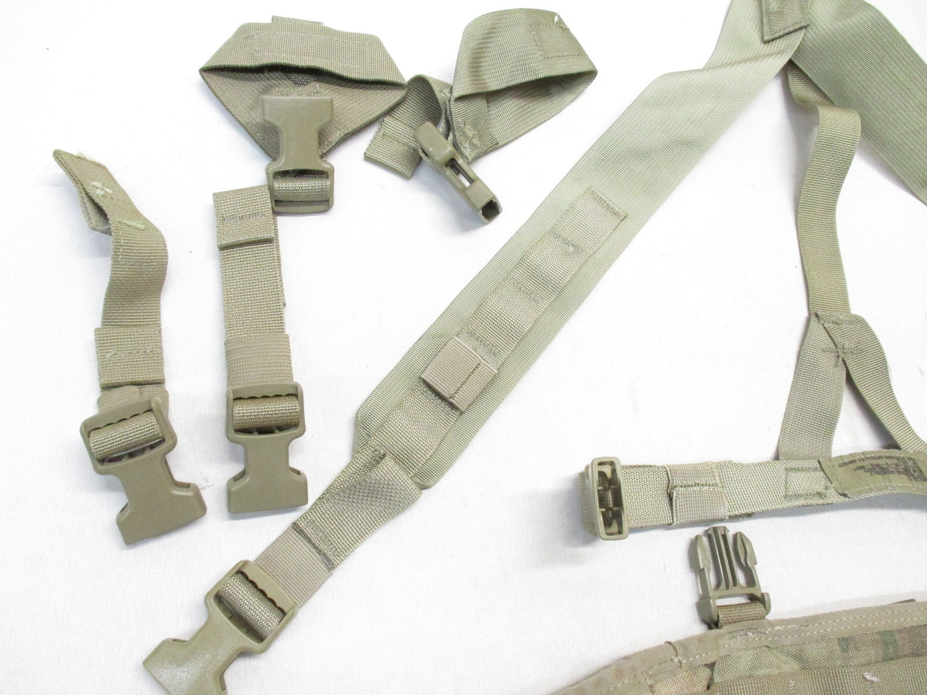 US Army Issue Chest Rig MOLLE Tactical Panel TAP Shoulder Harness ...