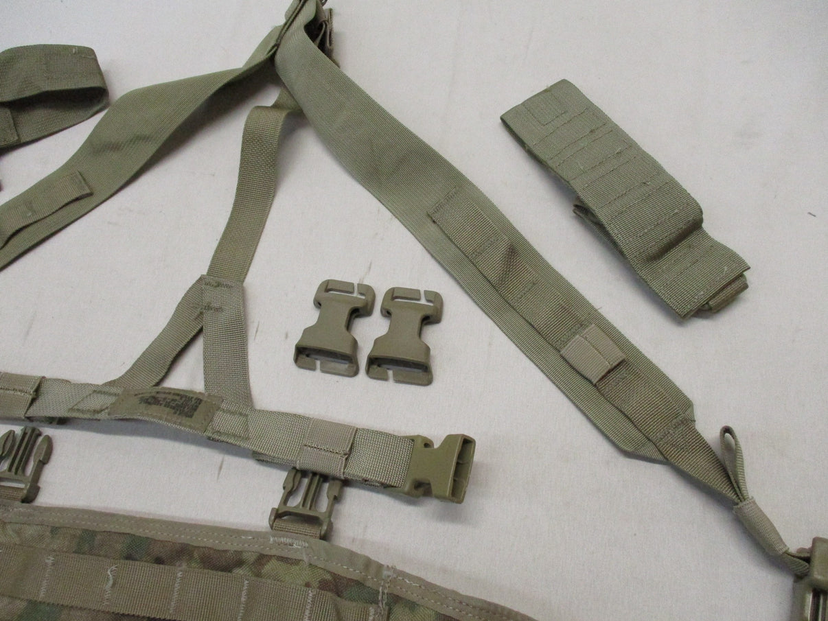 US Army Issue Chest Rig MOLLE Tactical Panel TAP Shoulder Harness ...